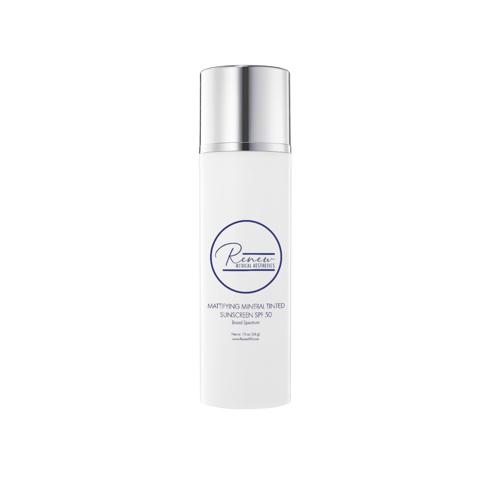 Mattifying Mineral Tinted Sunscreen Spf 50 Renew Medical Aesthetics